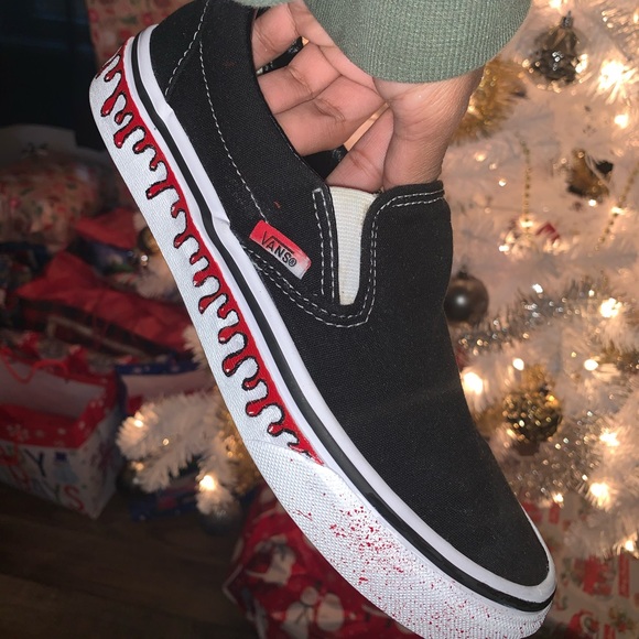Vans | Shoes | Custom Drip Vans | Poshmark
